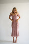Wild Rose & Sparrow The Desirée Dress in Zephyr Purple