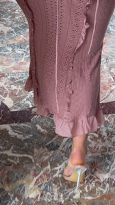 Wild Rose & Sparrow The Desirée Dress in Zephyr Purple